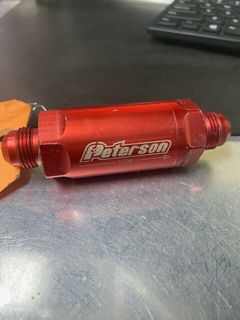 PETERSON FLUID -8an Scavenge Oil Filter P/N - 09-0401 | eBay