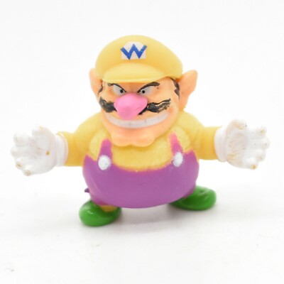 Super Mario Bros. Wario Loose 1" Mini PVC Figure Nintendo | eBay