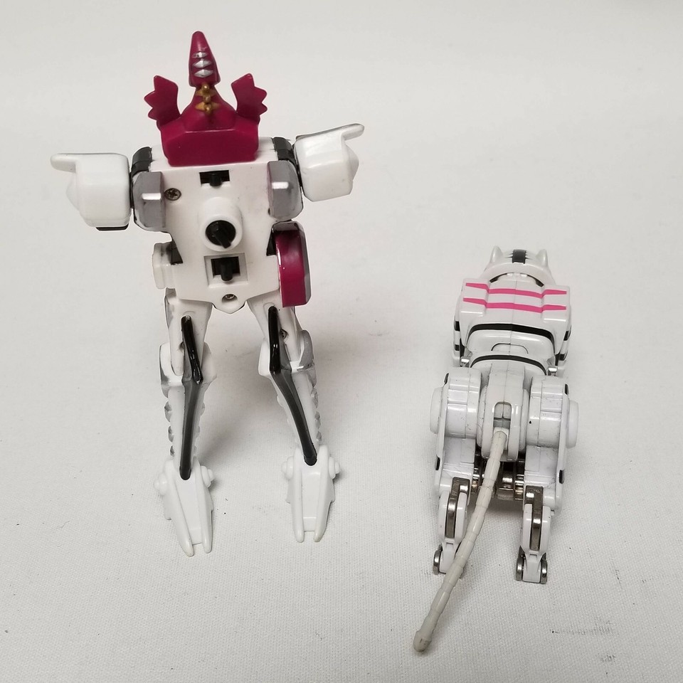 Power Rangers Dino Thunder Stegozord Megazord & Deluxe White Tiger | eBay