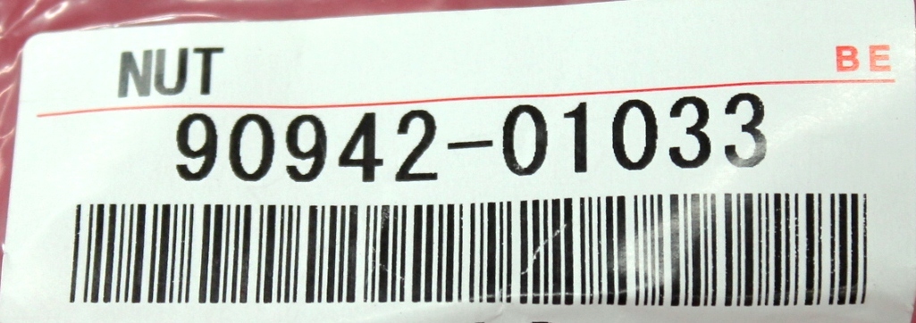 TOYOTA WHEEL NUT X 1 ONLY CHROME NEW GENUINE 9094201033 | eBay Australia