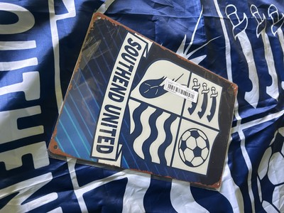 Southend United Football Club Metal Badge Crest Sign | eBay UK