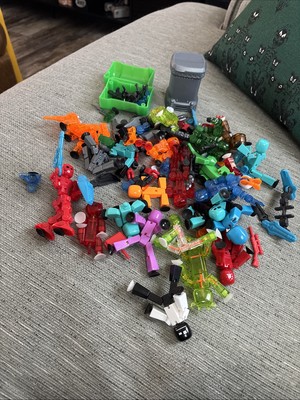 Stikbot Lot of 24 Animation Stikbots Stik Bot Figures Multiple Access ...