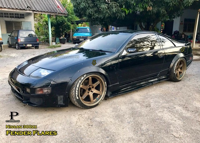 JDM New for 300ZX Fender Flares Wheel arch Materials sheet metal 1/32 ...