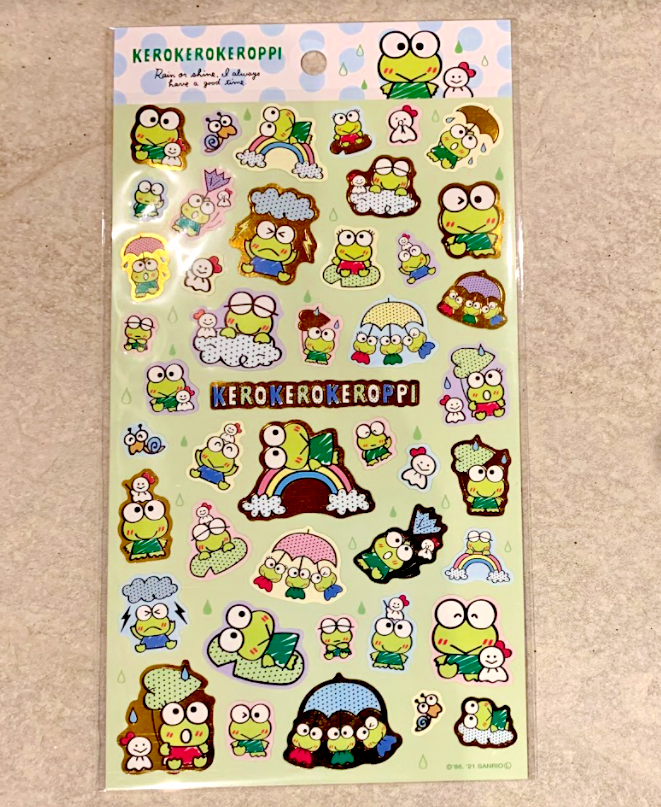 DAISO KEROKEROKEROPPI sticker JAPAN | eBay