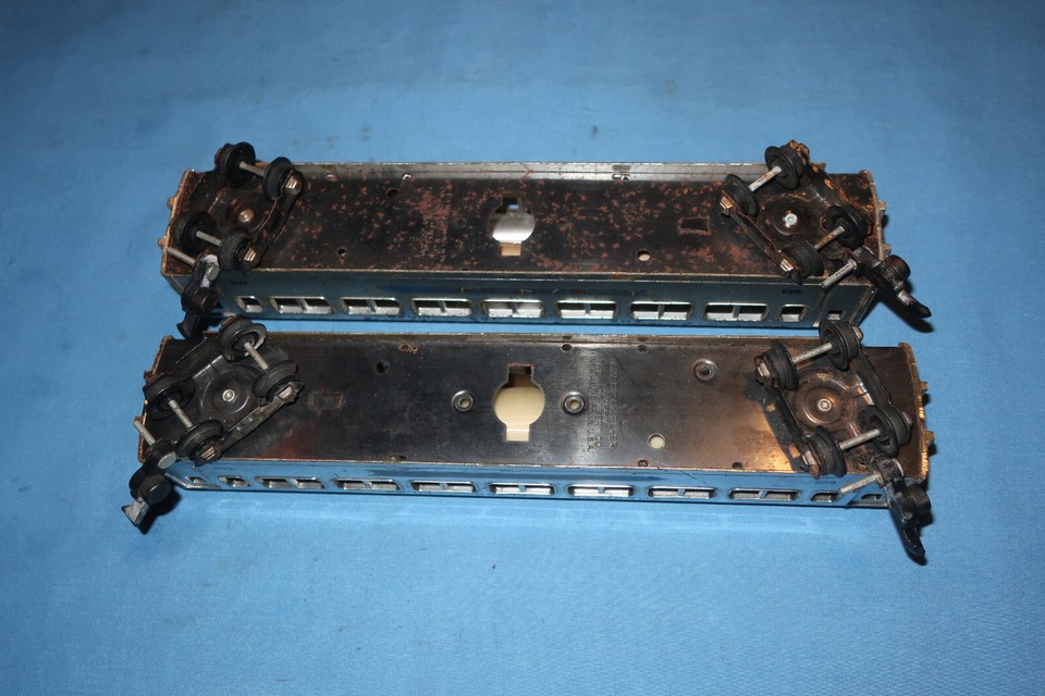 2 American Flyer #655 Chrome Silver Bullet Coach Passenger Cars | eBay