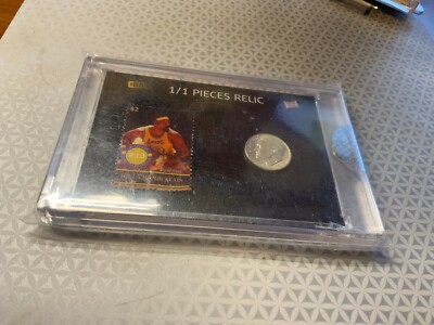 2020 WILT CHAMBERLAIN 100 PT. GAME SILVER DIME AND STAMP RELIC 1/1 AA33 ...