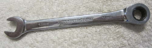 10 mm PITTSBURGH PRO 10mm RATCHETING COMBINATION WRENCH tool,ratchet | eBay
