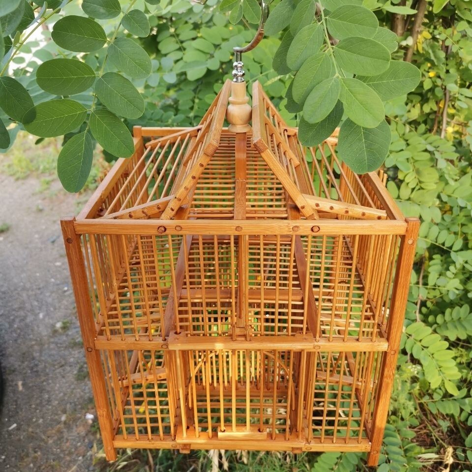 6-Door Birdcage Repeating Trap Cage for Birds Catch Birds Softly 60834 ...