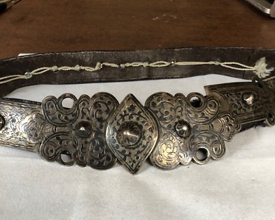 Antique Ancient Caucasian Belt 17th - 18th Century Size Medium | eBay