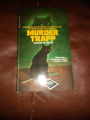 MURDER TRAPP by Eugene Franklin paperback PULP CRIME / Vintage Classic ...