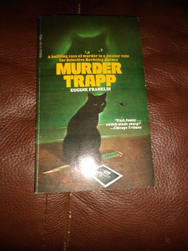 MURDER TRAPP by Eugene Franklin paperback PULP CRIME / Vintage Classic ...
