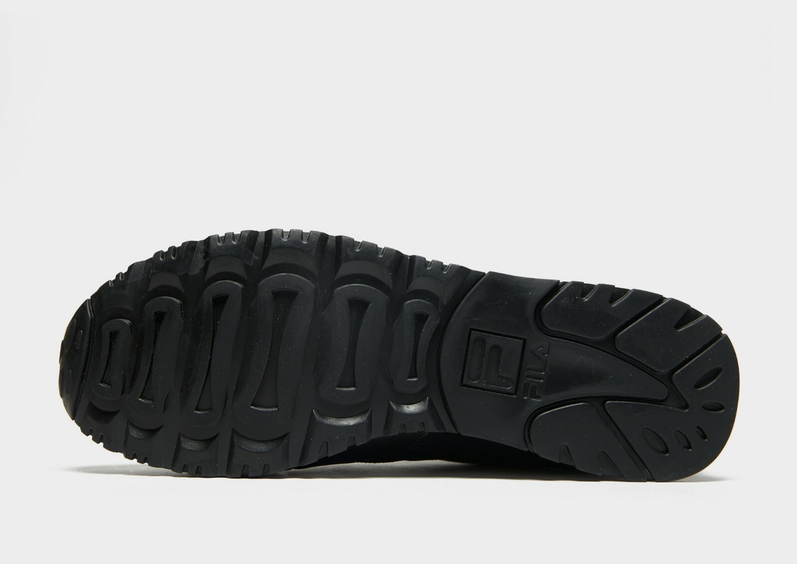 FILA Forerunner Mens Trainers Shoes - BLACK / GREY / WHITE - SIZES 6 to ...