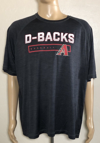 Genuine Merchandise Men's T-Shirt Short Sleeve Arizona Diamondback Gray ...