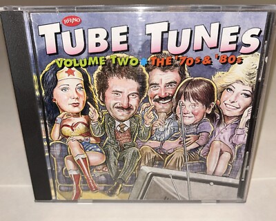 TUBE TUNES: VOLUME 2 - THE 70'S & 80'S MUSIC CD, 16 V/A TRACKS, RHINO ...