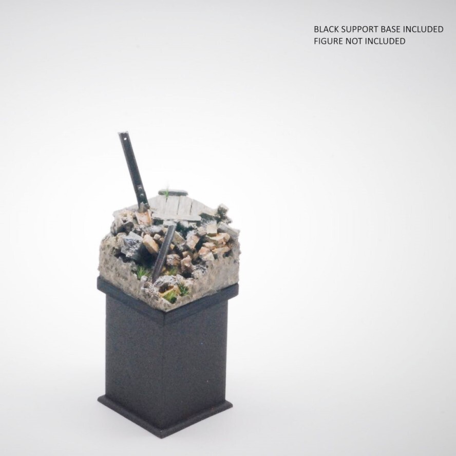 1/35 resin model kit Building Ruins Platform unassembled unpainted | eBay