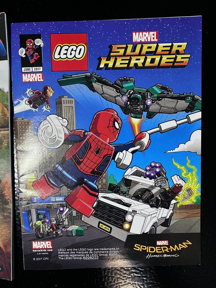 LEGO Marvel SPIDER-MAN HOMECOMING BEWARE VULTURE 76083 Van +manual ...