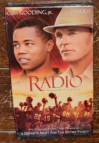 Radio (VHS, 2004, Columbia TriStar) Cuba Gooding Jr./Ed Harris/Debra ...