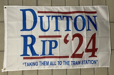 John Dutton President 2024 Flag FREE USA SHIP Rip Wheeler Yellowstone ...