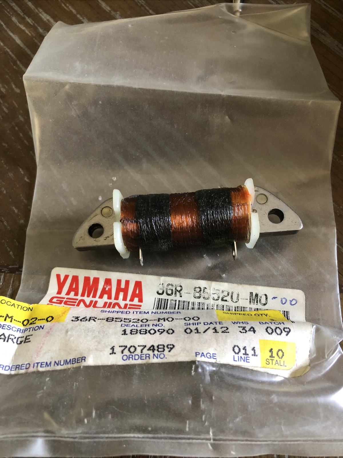 Yamaha Oem Nos YT 60 N Tri-zinger 1985 charge coil 36R-85520-M0 | eBay