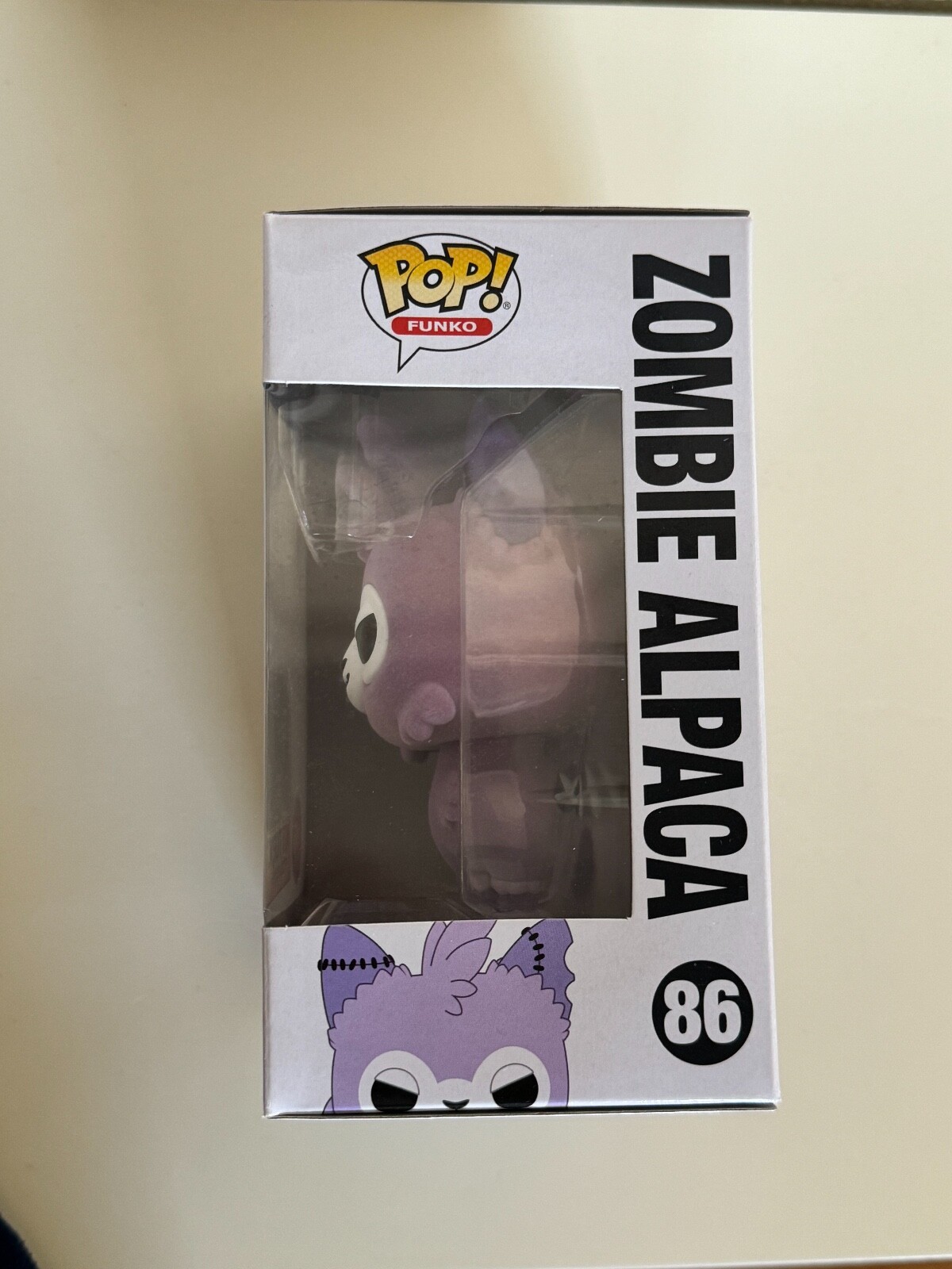 Funko Pop! Tasty Peach Flocked Zombie Alpaca Hot Topic Exclusive 86 | eBay