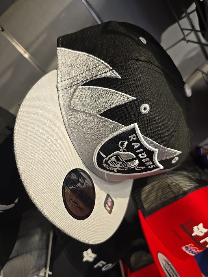 Las Vegas Raiders Oakland cap new ERA 9/fifty retro wave shark tooth ...