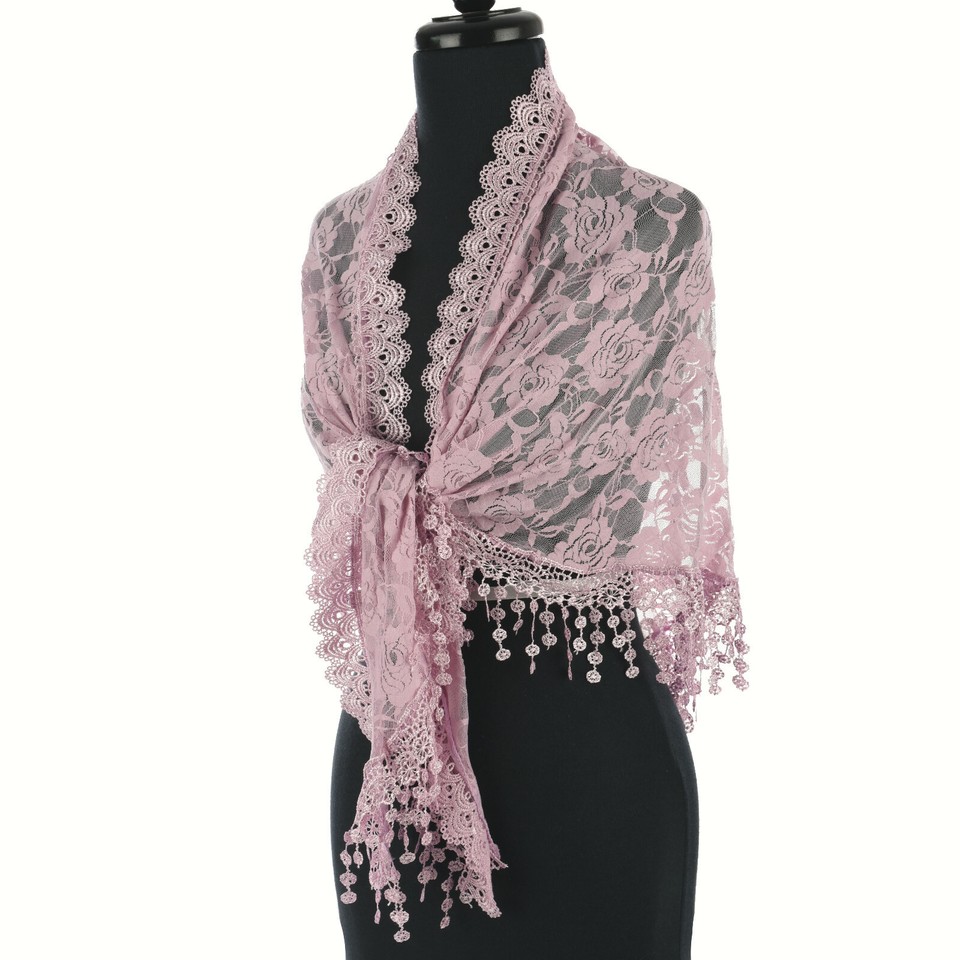 Triangle Lace Scarf Catholic Latin Mass Shawl Chapel Veil Mantilla ...