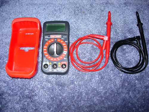 VINTAGE CRAFTSMAN 34-82140 8 Function Digital Multimeter Volt AC/DC! | eBay