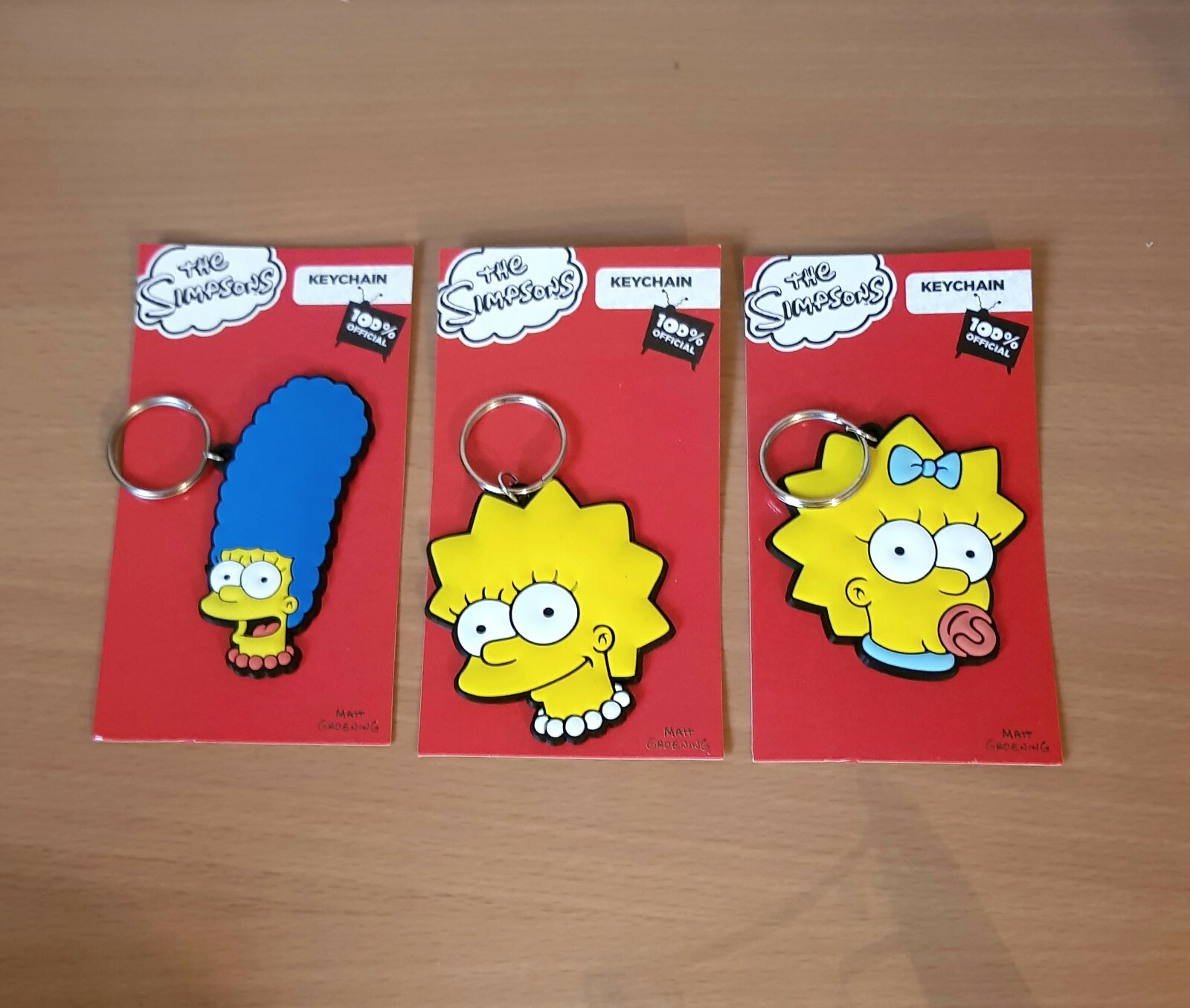 BNWT Primark The Simpsons MARGE LISA and MAGGIE key chains - separates ...