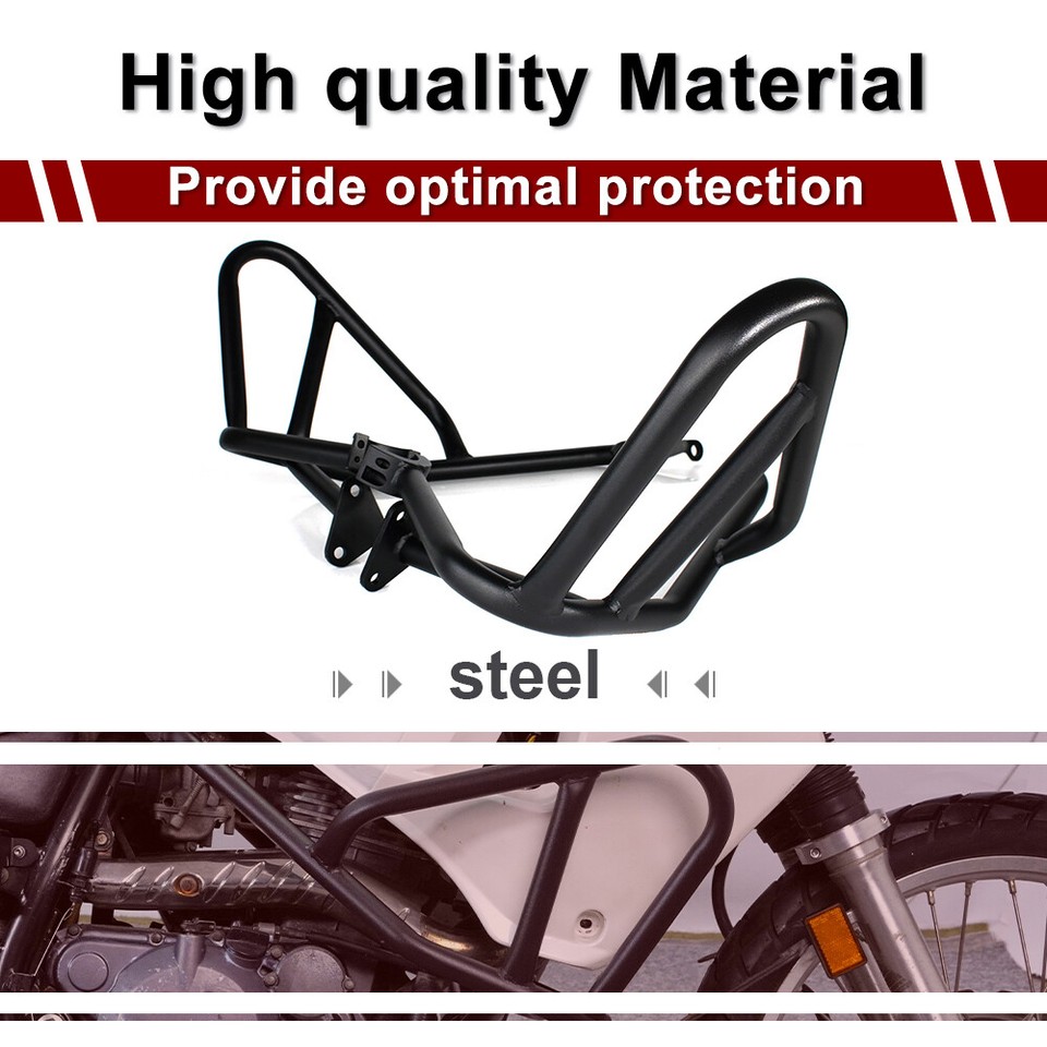 Fit For Kawasaki KLR650 2008-2018 Steel Engine Crash Bars Engine Guard ...