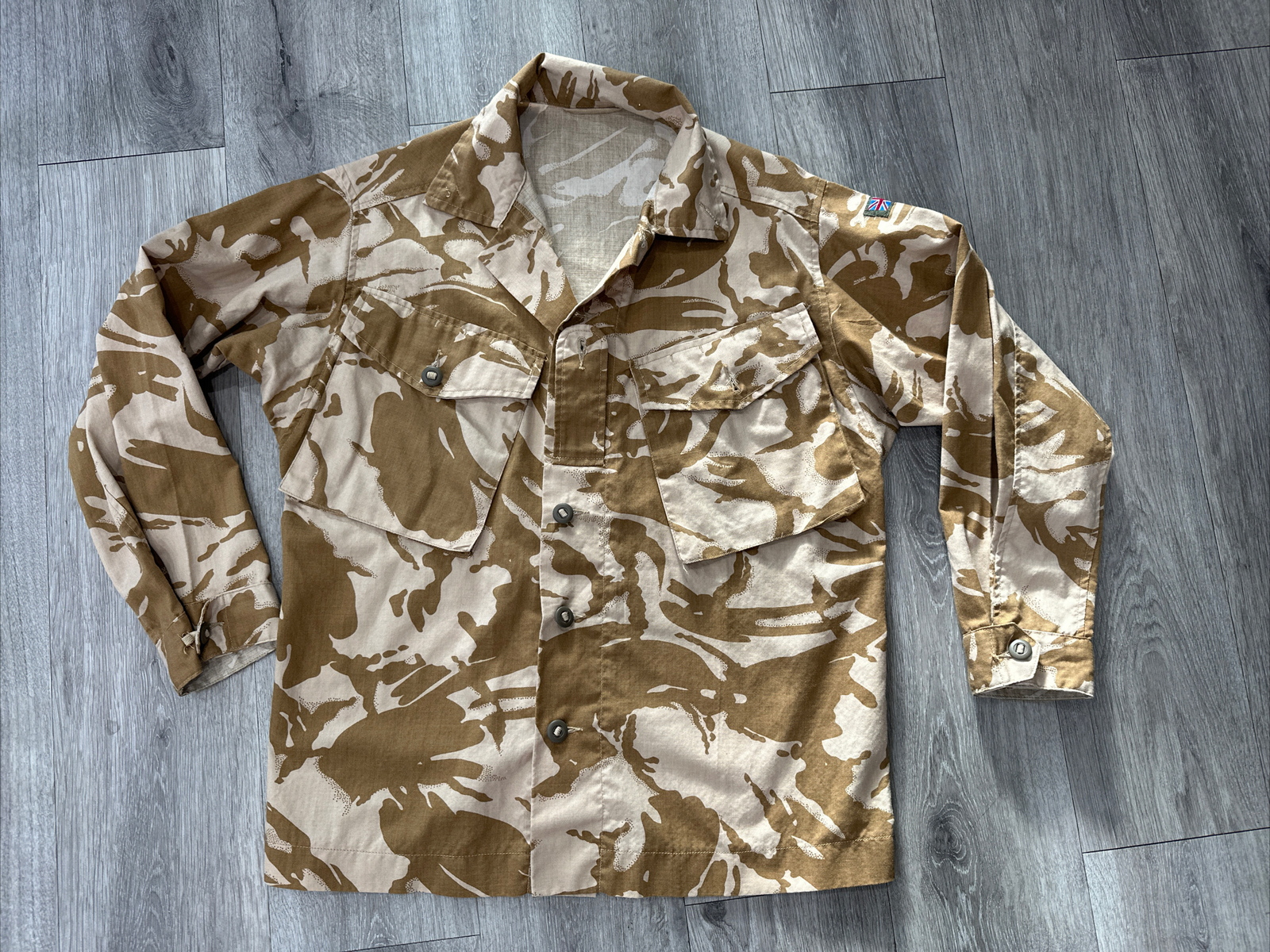 British Combat Camouflage Jacket, Tropical, Desert DPM, NATO Size 6070/ ...