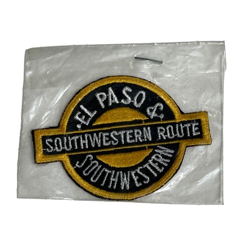 El Paso & Southwestern Route Embroidered Patches Railroad | eBay