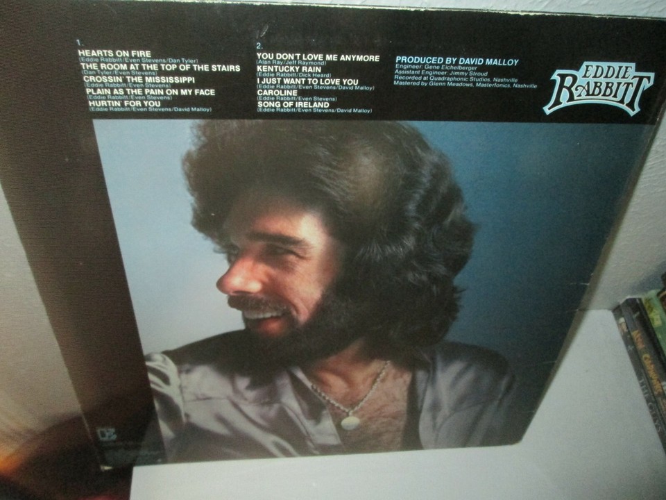 EDDIE RABBITT - VARIATIONS rare Country Vinyl Elektra 1978 VG+ | eBay