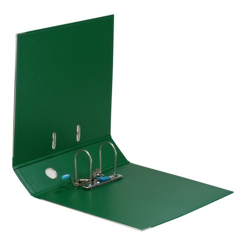 Elba A4 70 mm Plastic Lever Arch File - Green Single Green ...