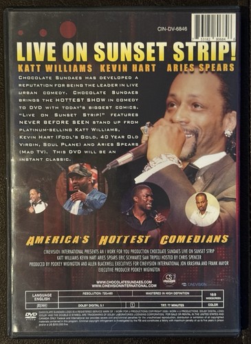 Chocolate Sundaes: Live On Sunset Strip! [DVD] Katt Williams, Kevin ...