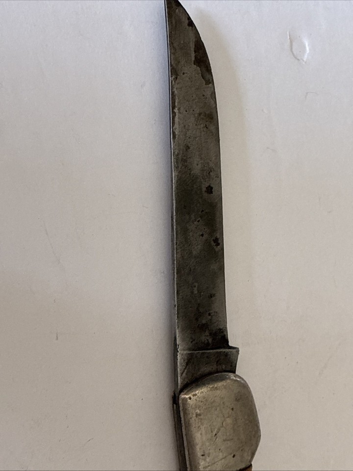 Antique Case Knife Stag Single Blade No Markings | eBay