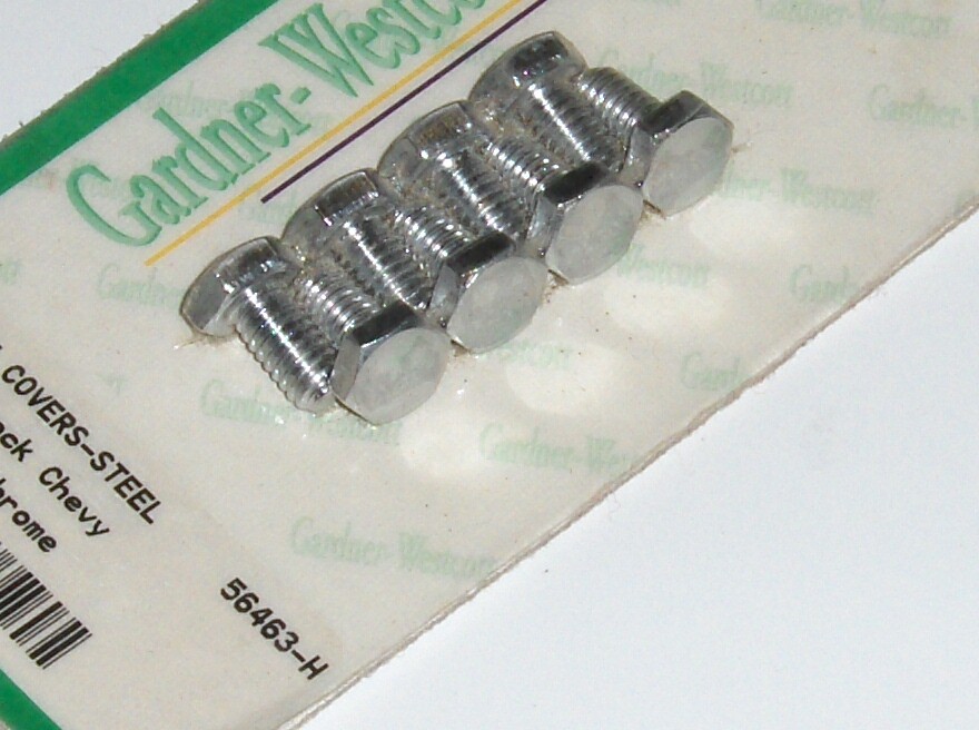 Gardner Westcott Chrome Small Block Chevy SBC Valve Cover Bolts ...