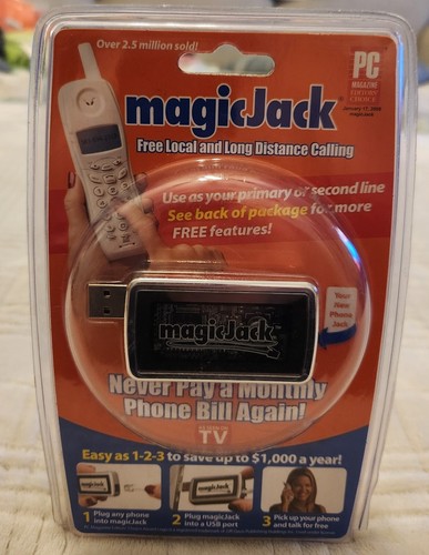 MagicJack USB Phone System As Seen On TV Free Local and Long Distance ...