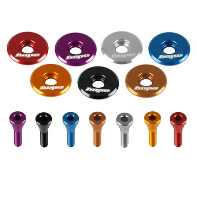Hope Headset Head Bolt + Hope Top Cap Sets. Any combination. Inc Smoke ...