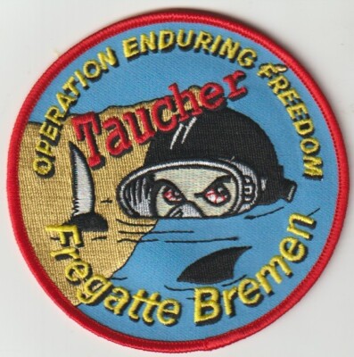 Operation Enduring Freedom 2001 German Frigate Bremen patch ship from Australia | eBay