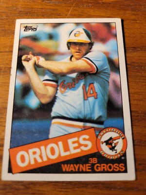 Wayne Gross Orioles 416 sports card | eBay