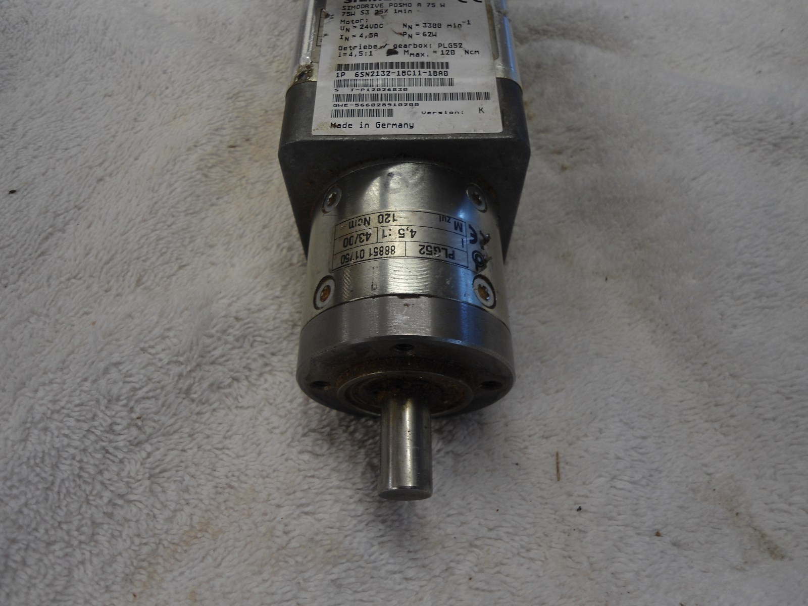 Siemens Simodrive Posmo PLG52 Gearbox 6SN2132-1BC11-1BA0 | eBay
