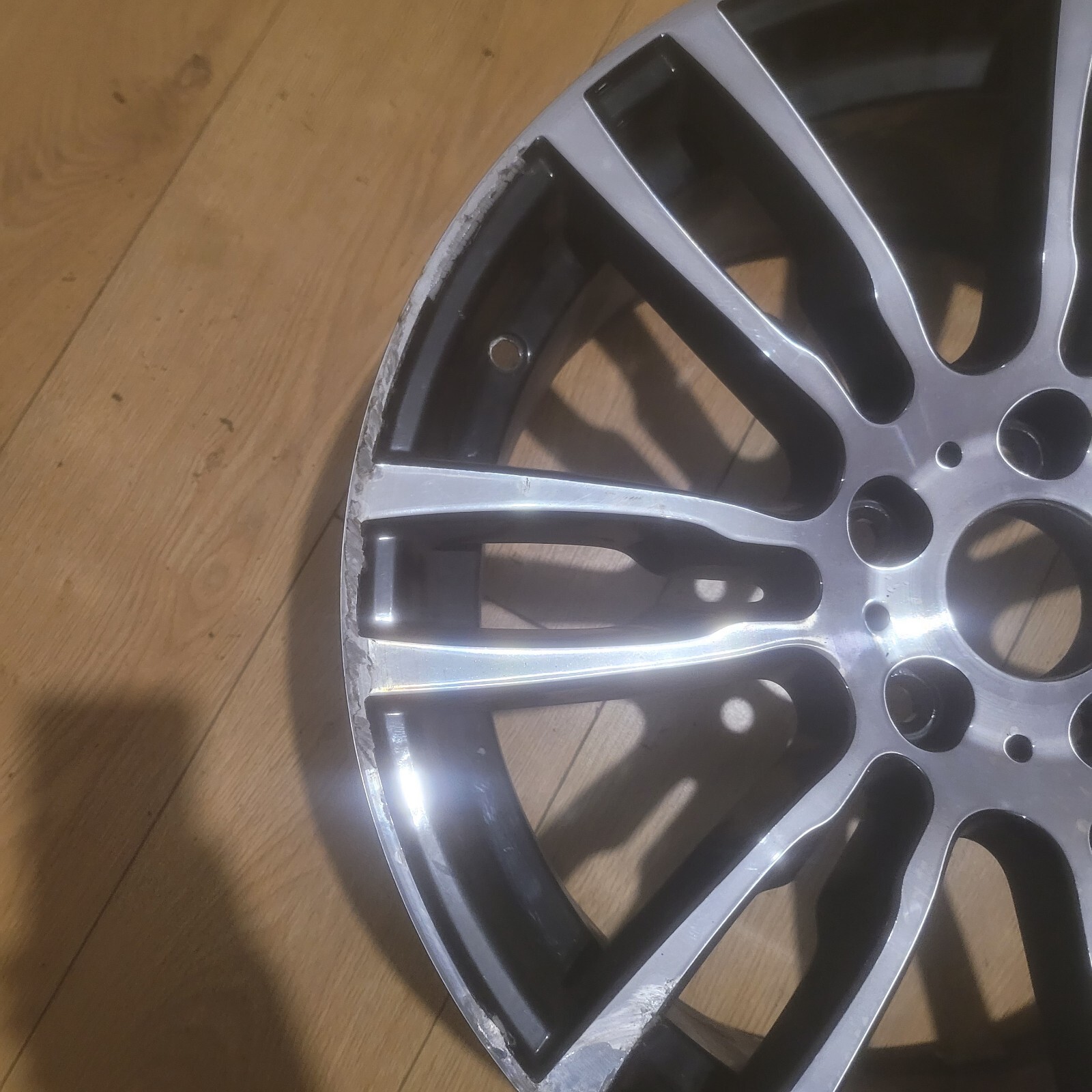 Genuine BMW F30 F31 19" alloy wheels 403M Performance m sport staggered ...