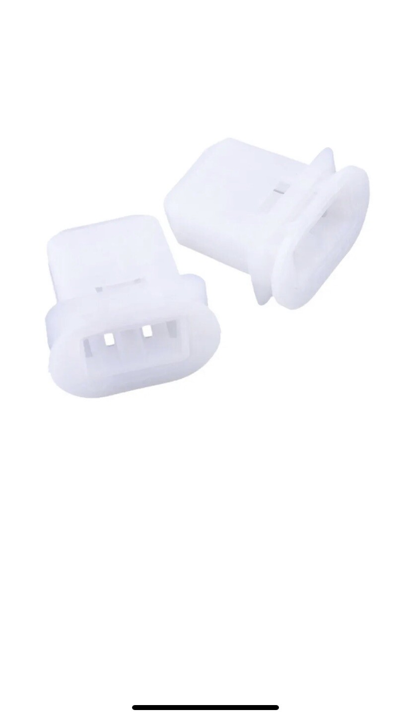 2xBracket Clip For Toyota Rear Cushion Seat Fixing Grommet Clip White ...