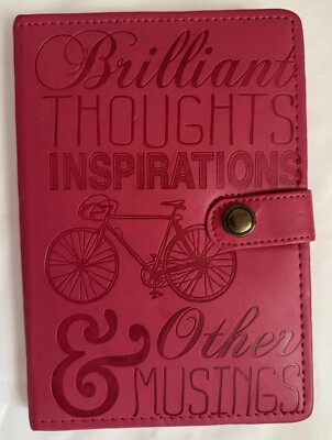 Soft Leatherette Lined Journal Notebook for Writing, Hardcover / Magnet ...