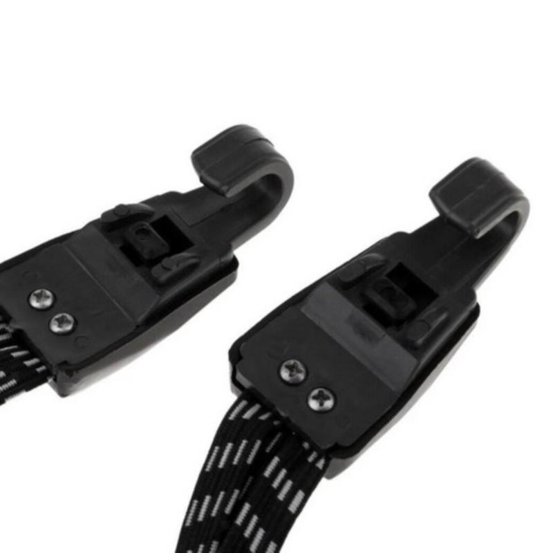 Bungee Elastic Cord Strap Carabiner Hook Clips Luggage Rope Tie Down ...