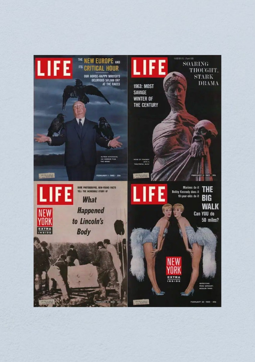 Portadas De Revistas Life De 1963 Emotivismo Clásico: Charles L.