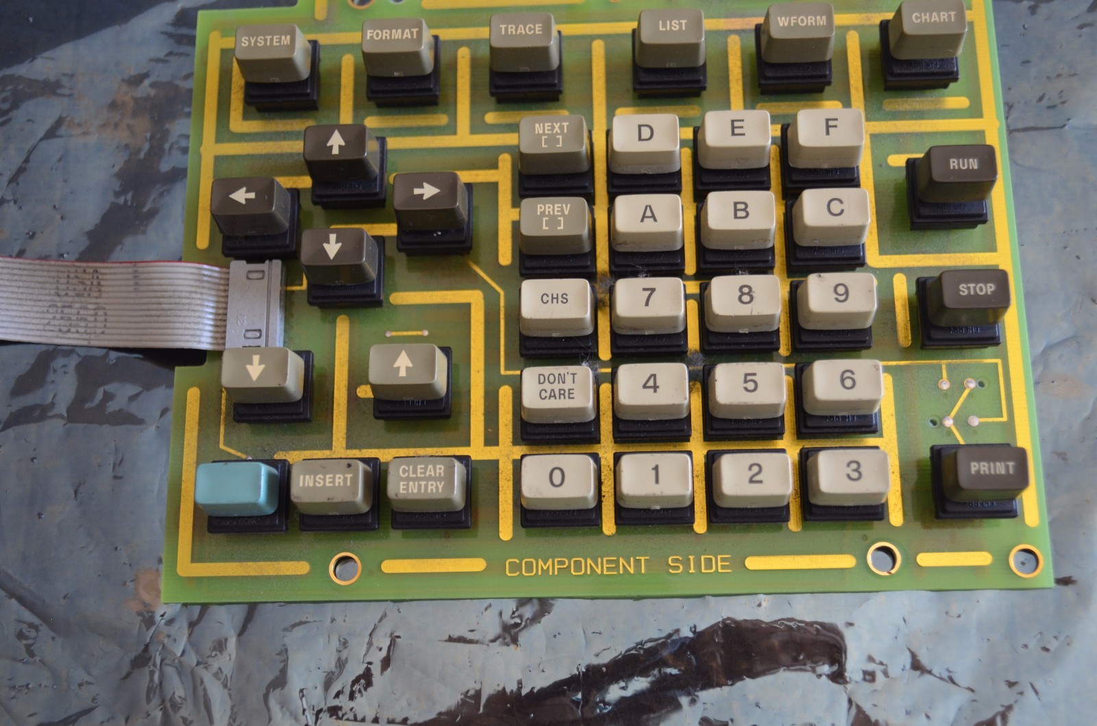 HP 01630-66530 Keyboard Assy. With B120-3784 3M 3490-1 Ribbon Cable | eBay