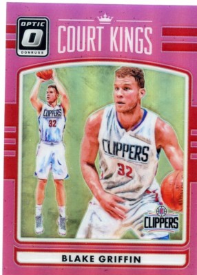 Blake Griffin 2016-17 Panini Donruss Optic Court Kings Pink Parallel #D ...