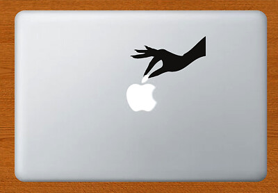 Lady's Hand Beautiful Fingers Sticker Decal Decor Laptop Mac Macbook ...