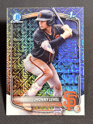 2025 Bowman Chrome 1st MOJO REFRACTOR Jhonny Level, Item 1 | eBay
